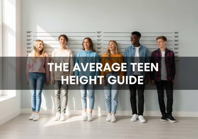 The Average Height for Teenagers: Age-by-Age Growth Guide (13–19 Years)